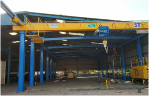 Underslung Cranes - Electric Overhead Travelling Crane
